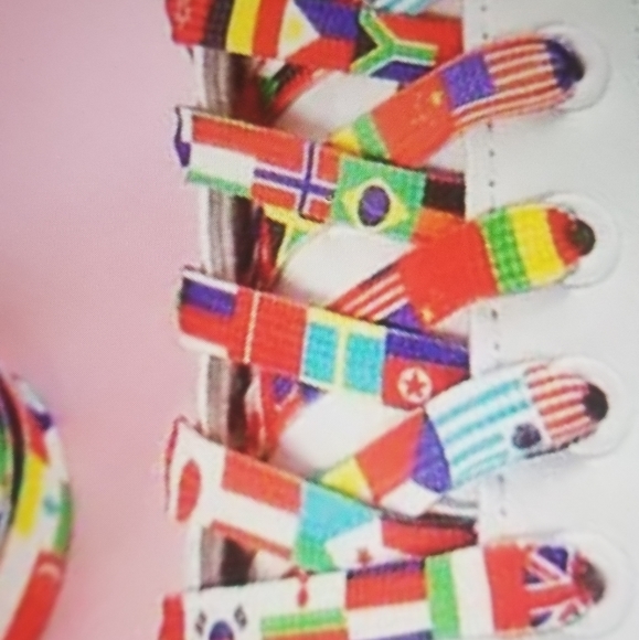 unbranded | Shoes | Fashion Sneaker Shoelaces National Flagsunisex Wear ...